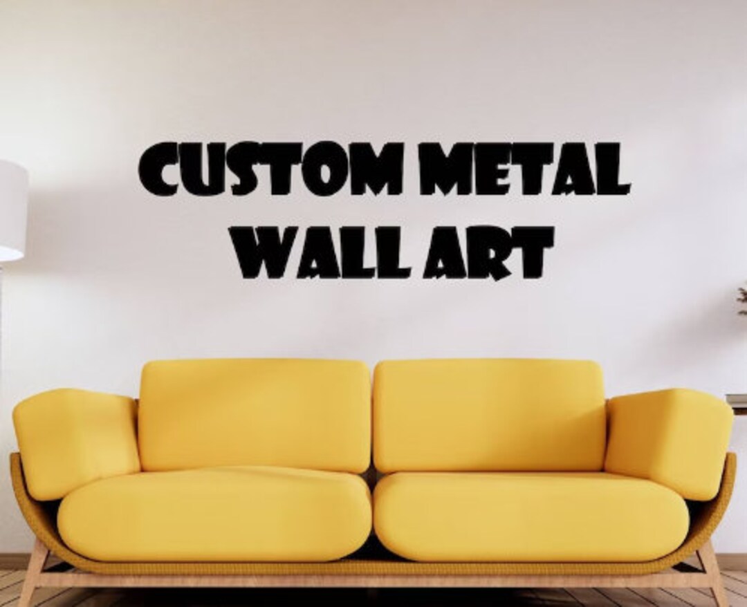 CUSTOM Metal Wall Art, Special Metal Art Design - Etsy