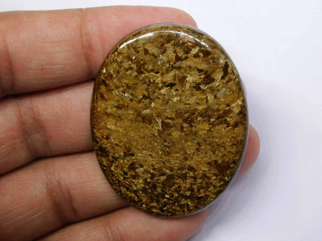 AAA Natural Bronzite Cabochon, Handmade Brown Bronzite Loose Gemstone ...