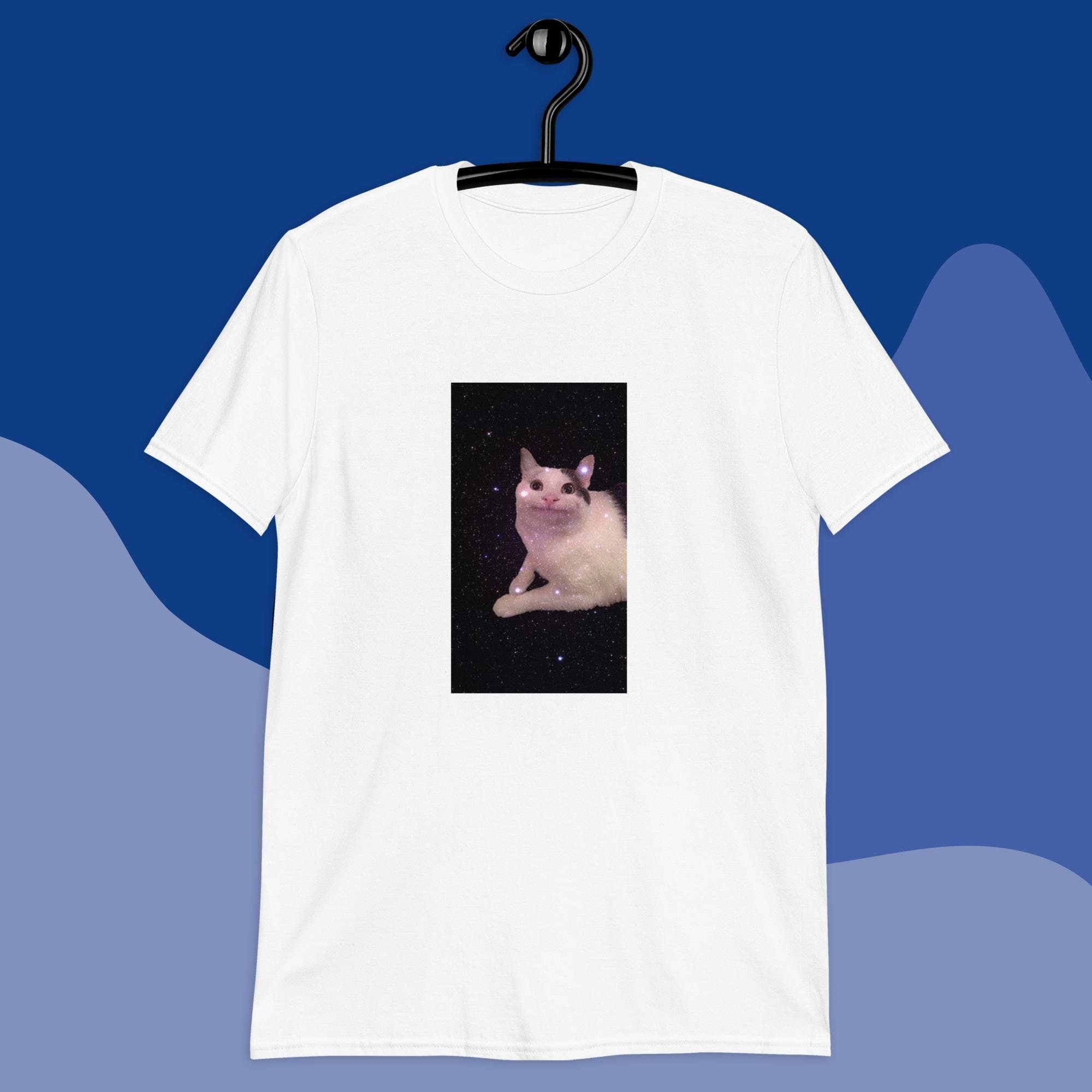 Funny Smiling Cat Meme Shirt Iconic Cat Owner Meme T-shirt - Etsy