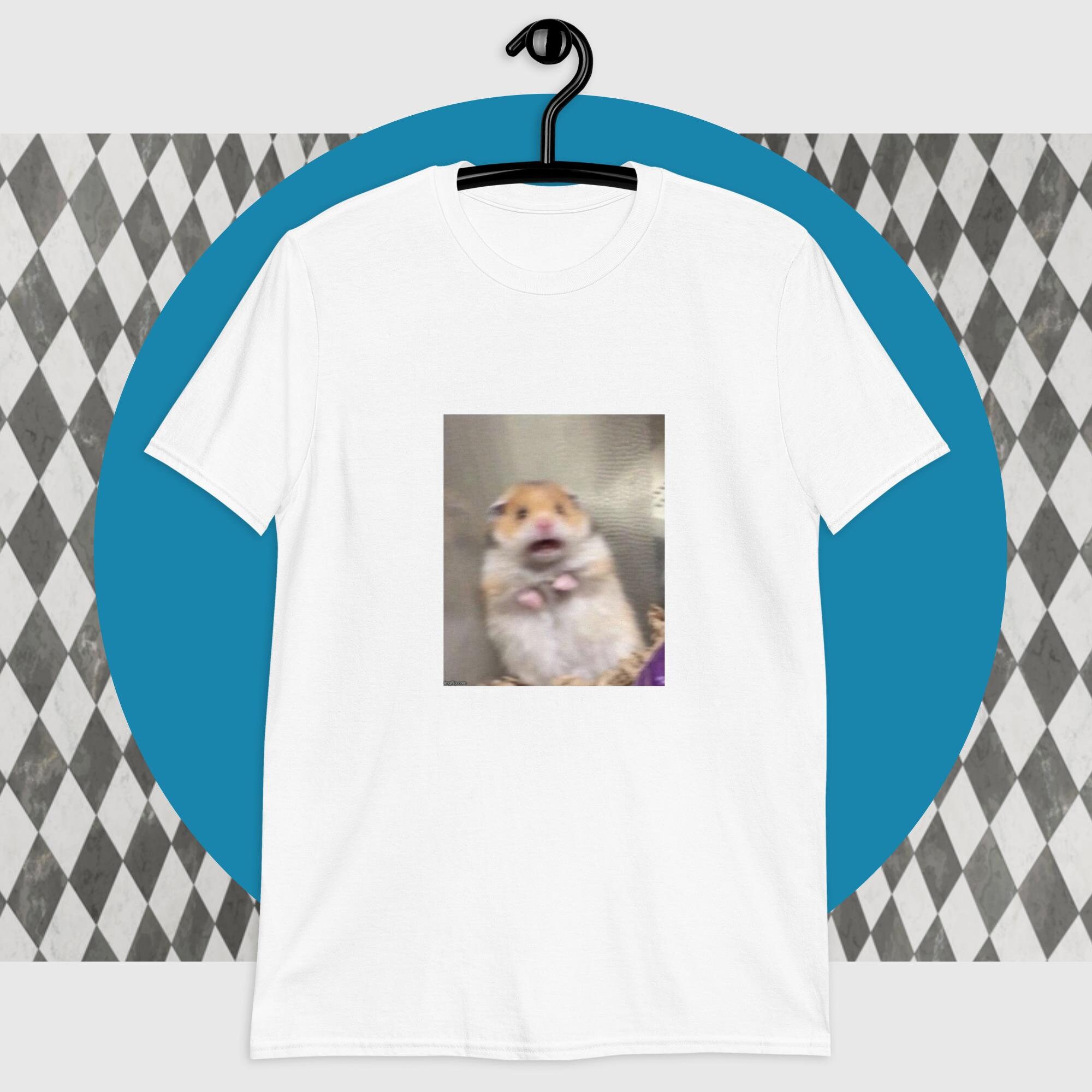 Scared Hamster Meme T-shirt, Iconic Meme Shirt, Funny Gift Tee - Etsy