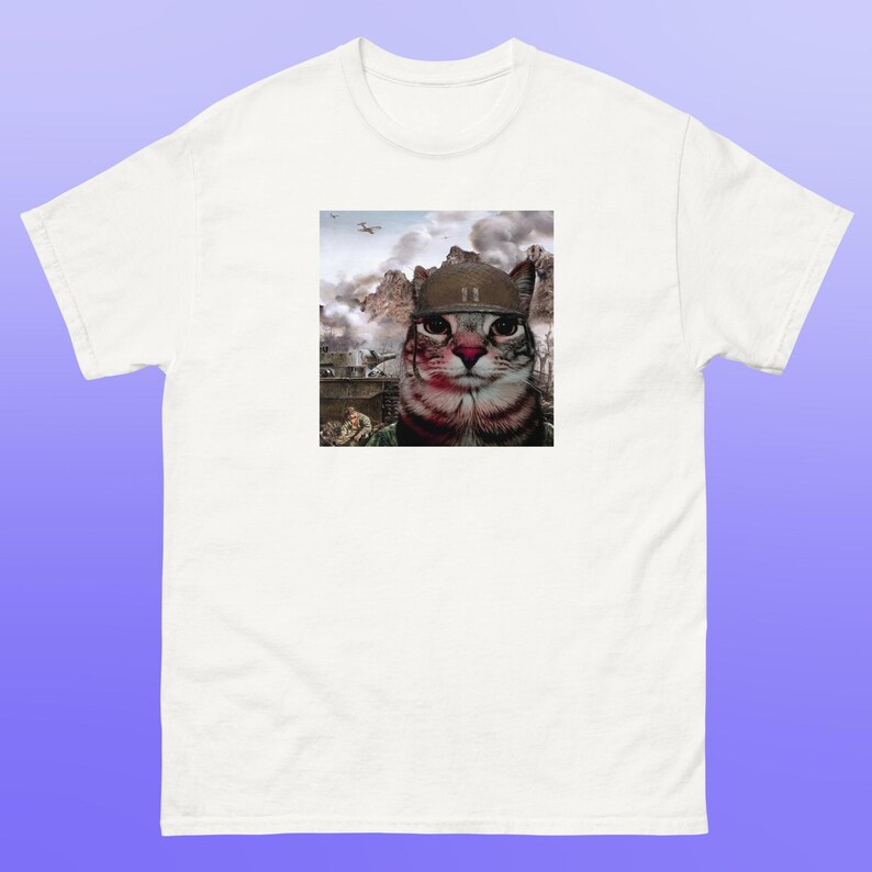 Thousand Yard Stare Cat Meme Shirt, 1000 Yard Stare Offensive Shirt ...