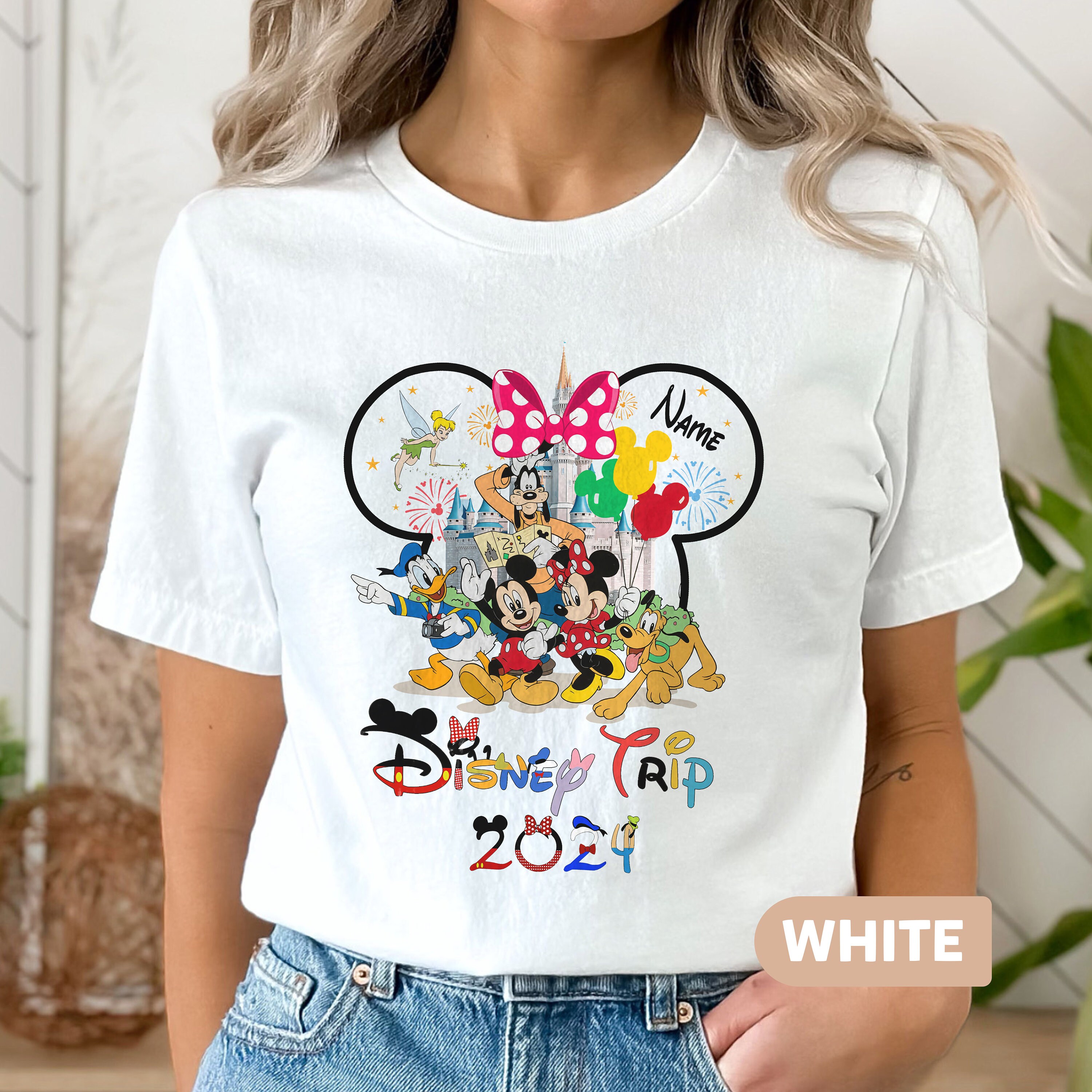 Disney Trip 2024 Family Shirts, Disney 2024 Vacation Shirt, Disney ...