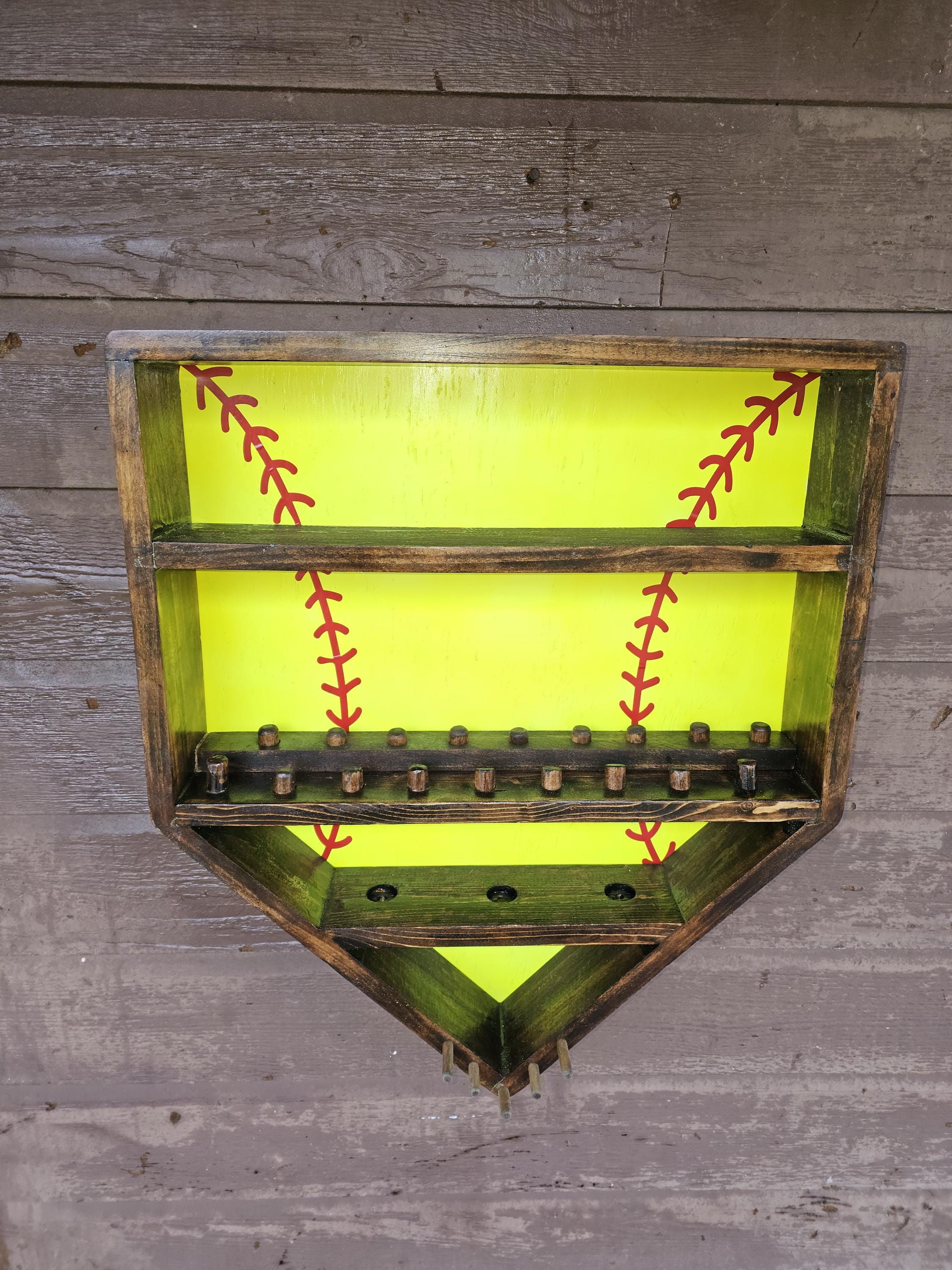 Large Custom Ring Display for Softball or Baseball. - Etsy