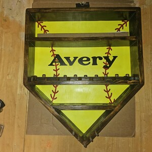 Large Custom Ring Display for Softball or Baseball. - Etsy