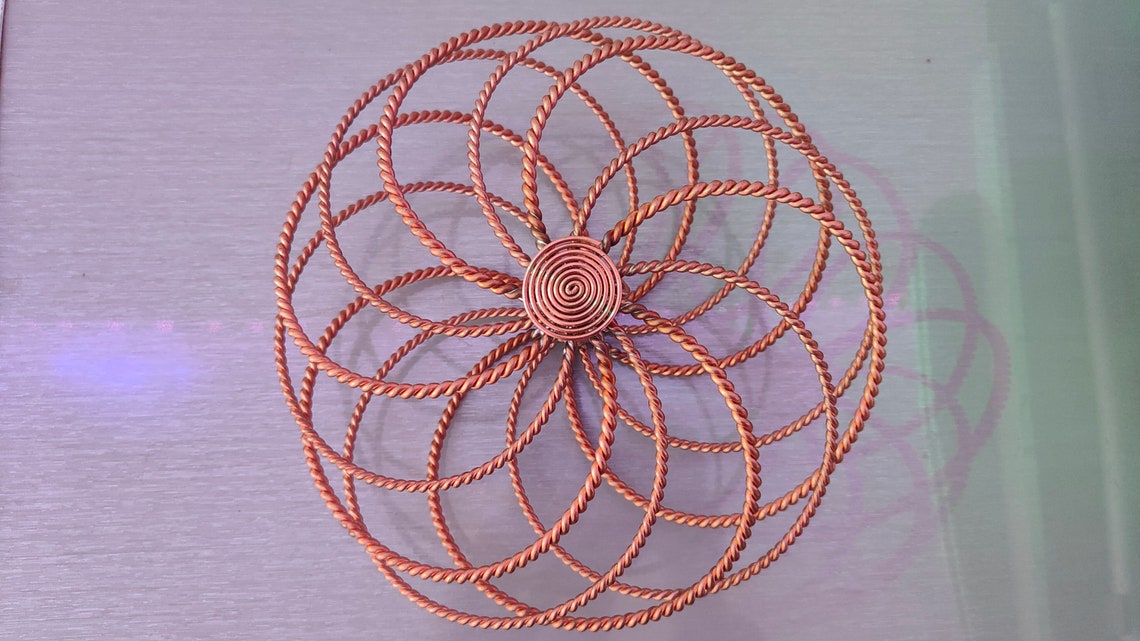 Tensor Ring Torus Harmonizer Empowerment Cubit 9in Wide Field Generator ...