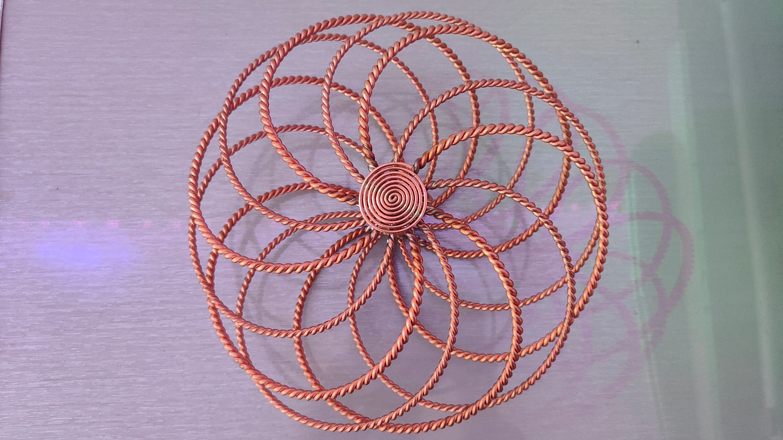 Tensor Ring Torus Harmonizer Empowerment Cubit 9in Wide Field Generator ...