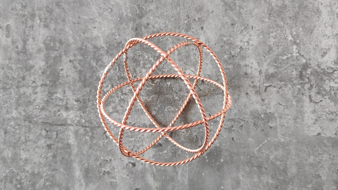 Tensor Ring Field Generator 4.6in,choose Any Cubit,genesa Crystal,12 ...