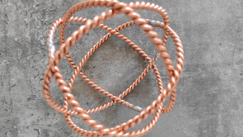 Tensor Ring Field Generator 4.6in,choose Any Cubit,genesa Crystal,8 ...