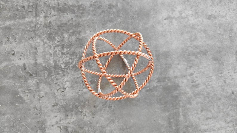 Tensor Ring Field Generator 4.6in,choose Any Cubit,genesa Crystal,8 ...