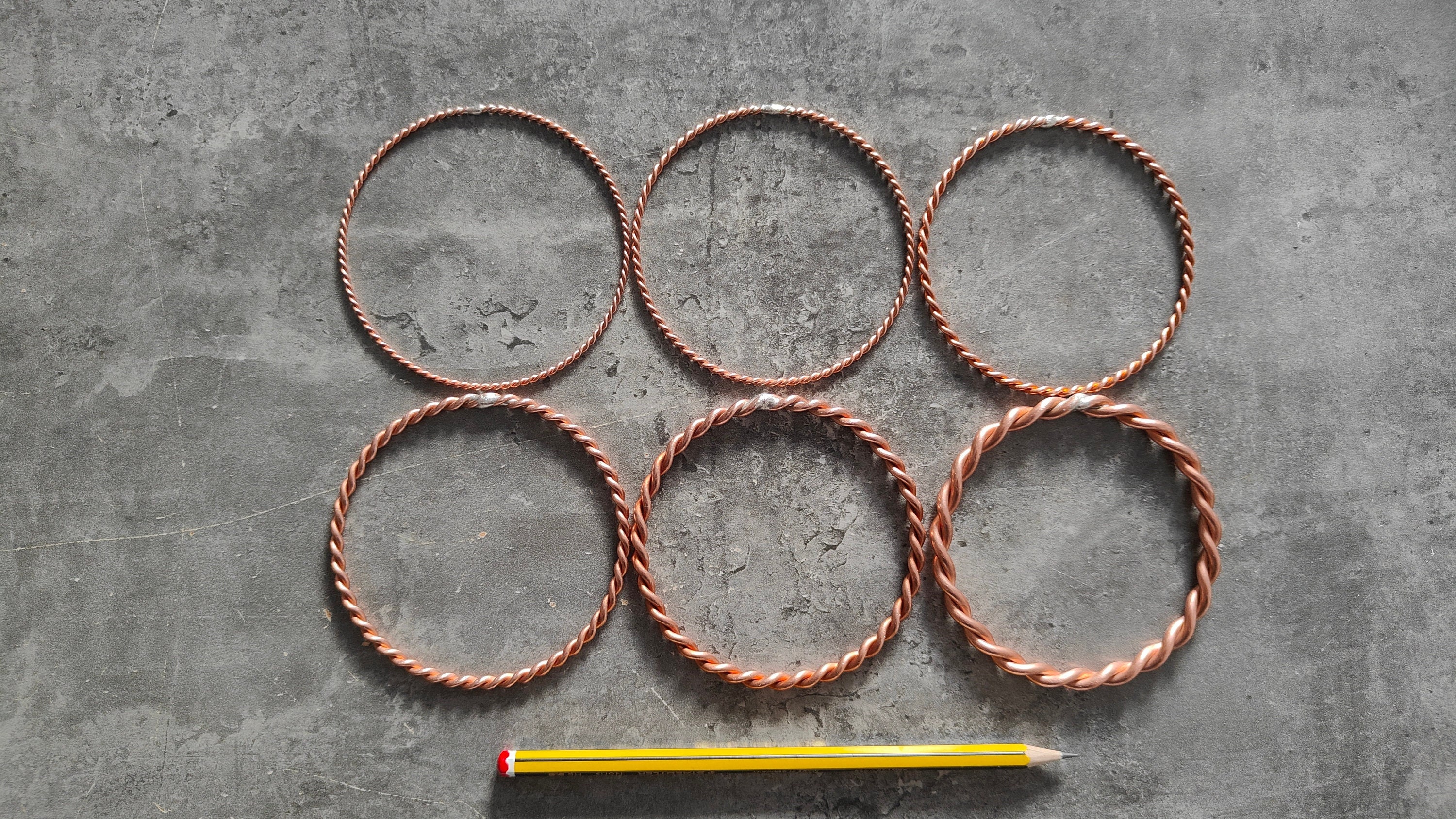 Tensor Ring 1/2 Cubit 4-14 Gauge Thick for Energetic Well-being and ...