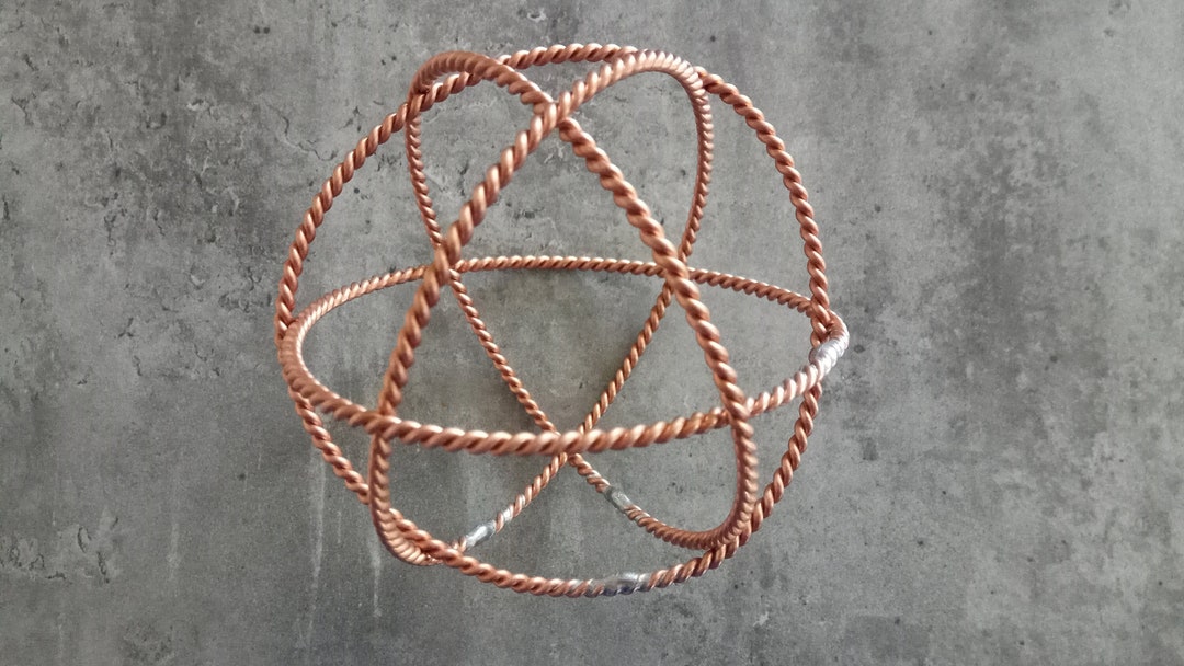 Tensor Ring Field Generator 4.6in,choose Any Cubit,genesa Crystal,10 ...