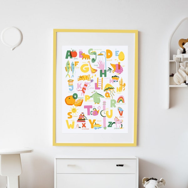 Abc Poster - Etsy