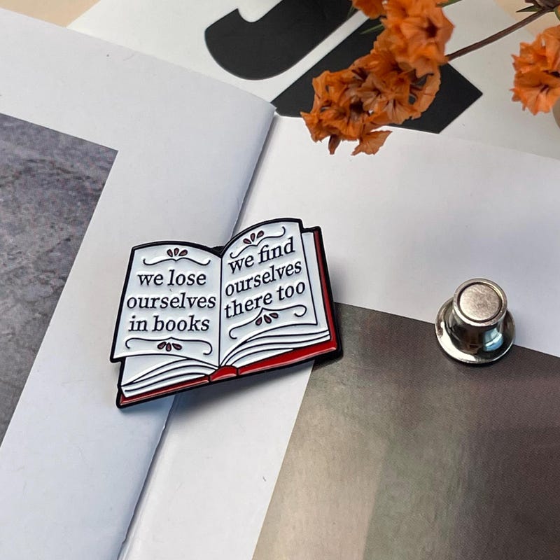 Literary Pins - Etsy