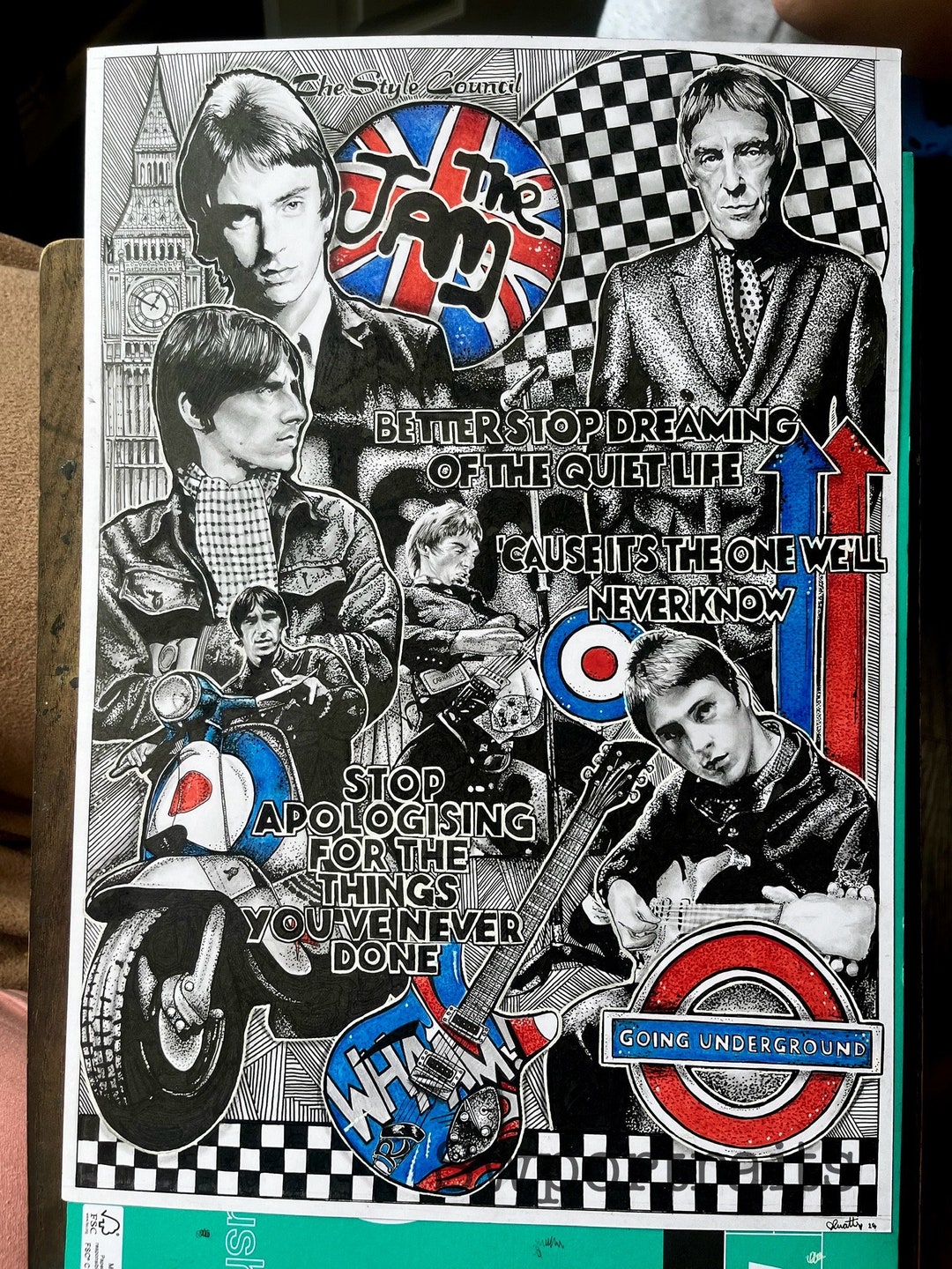 The Mod Father Poster Print - Etsy