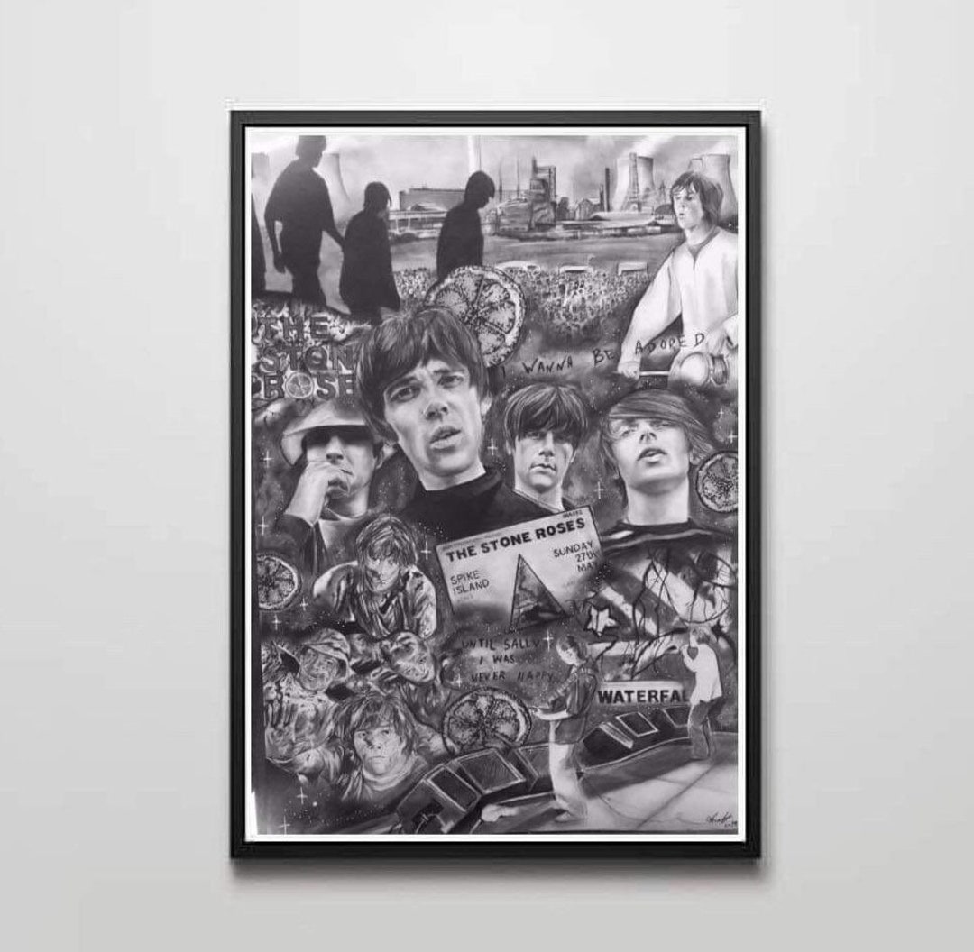 Stone Roses Poster Print - Etsy