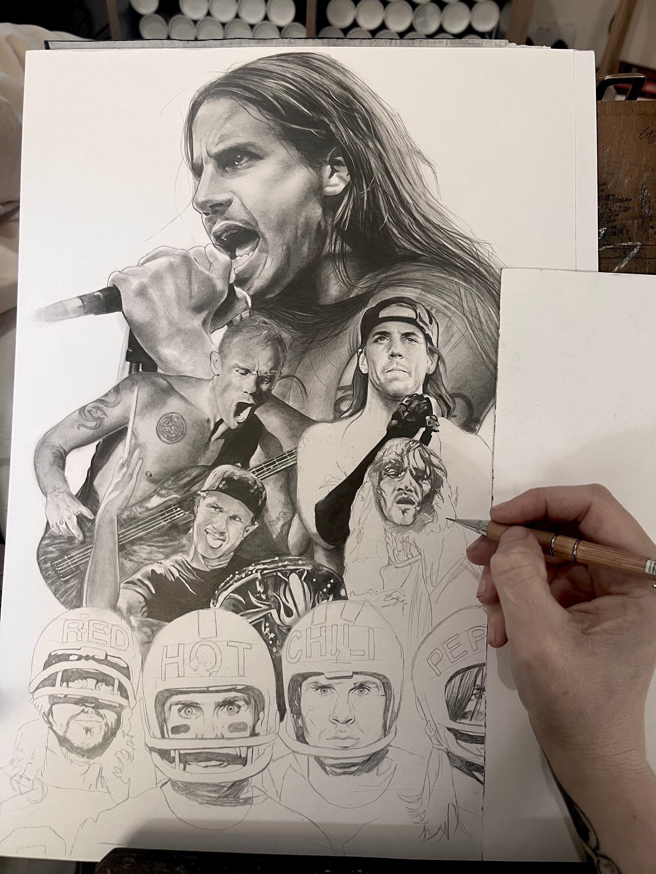 RHCP Poster Print - Etsy