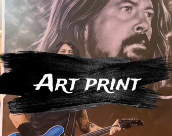 Dave Grohl, Foo Fighters - Photographic Print - Etsy