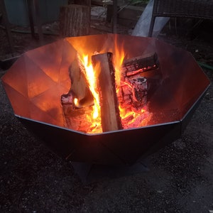 Geodesic Dome Firepit - Etsy