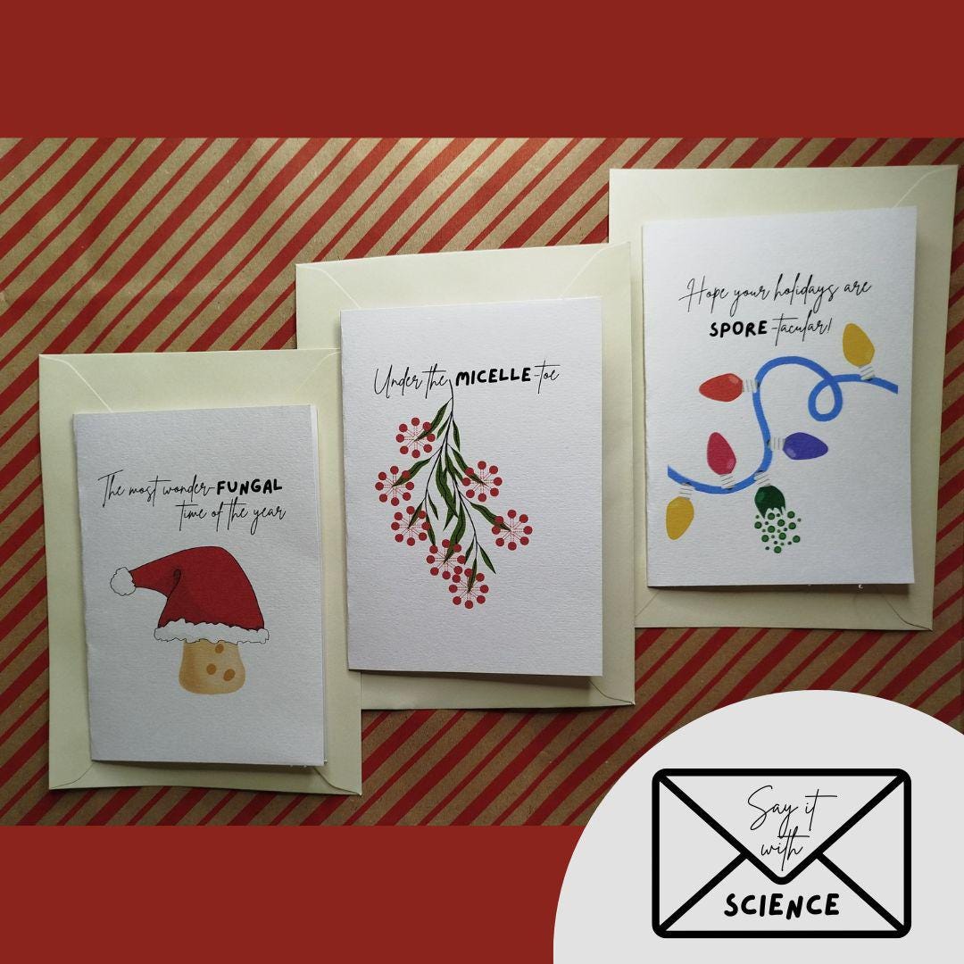 Microbiology Multipack: 3 Funny Science / Biology Themed Christmas ...