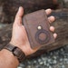 Baucha | Timeless AirTag Card Holder | Handcrafted Original Top Grain ...
