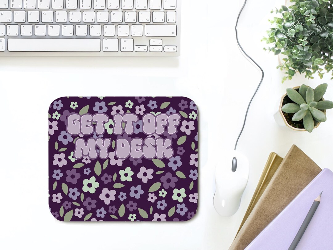 Cute Mouse Pad Desk Decor Aesthetic for Office Cubicle or Coworker ...