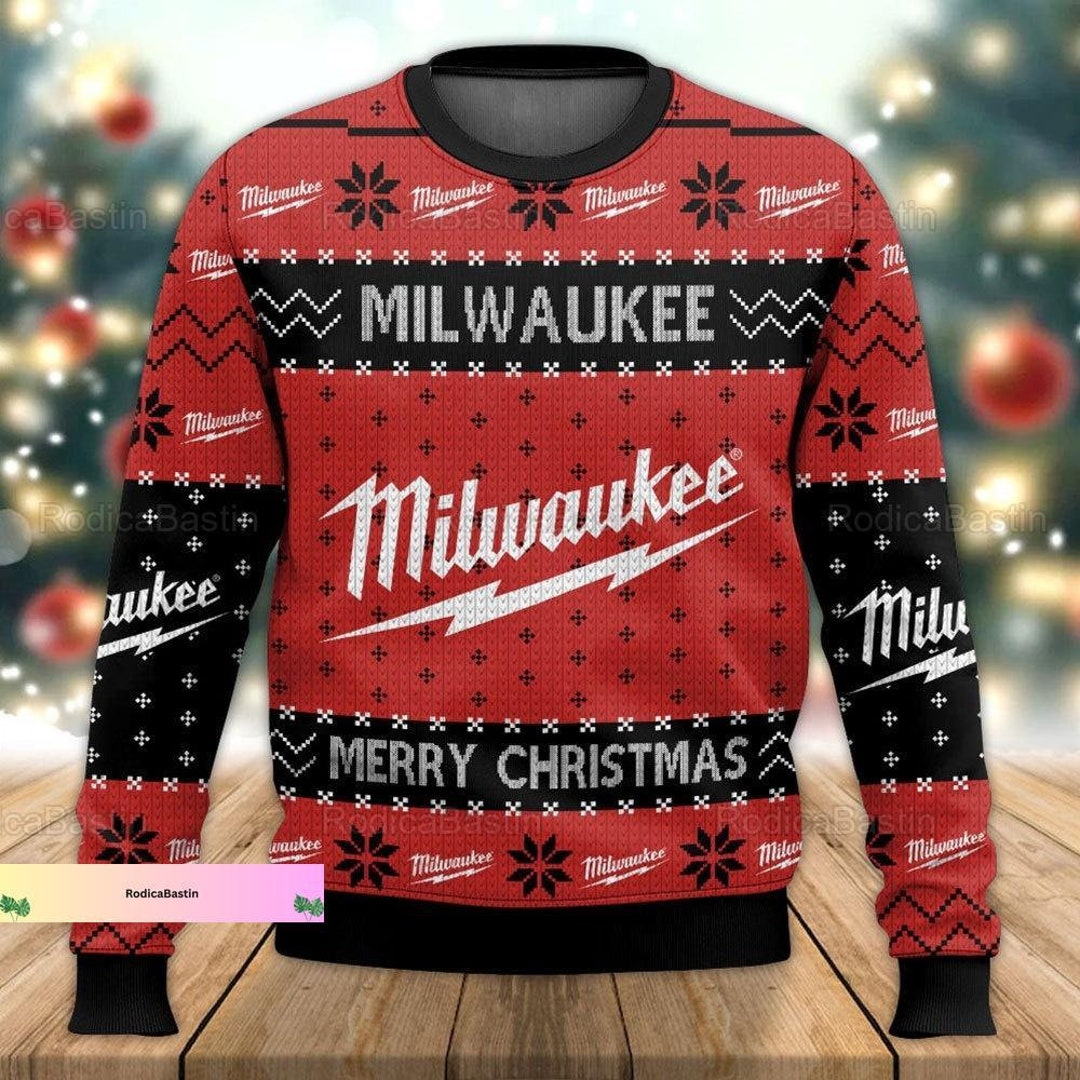 Christmas Milwaukee Ugly Sweater Milwaukee Tools Ugly - Etsy Canada