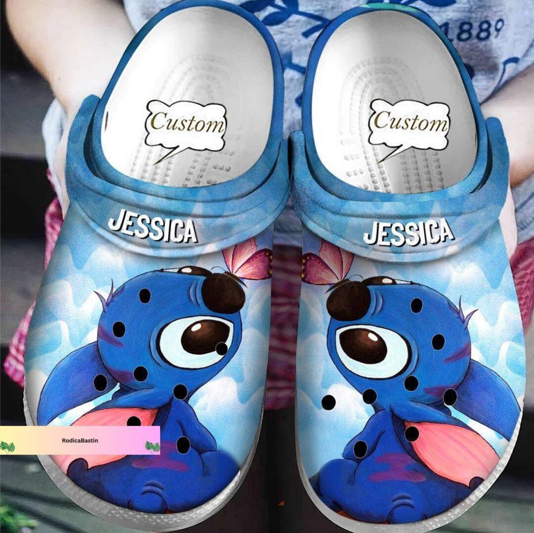 Custom Stitch Shoes Stitch Sandals Stitch Lover Kids Shoes - Etsy