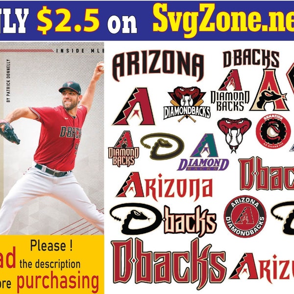 Diamondbacks Logo Svg - Etsy