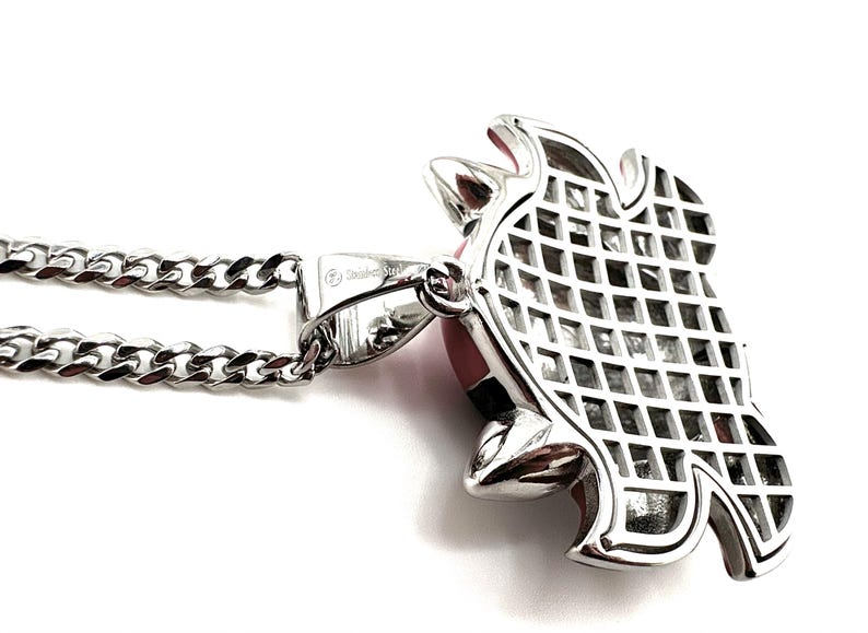 Stainless Steel 3D Sonic's Shadow the Hedgehog Necklace, Character ...
