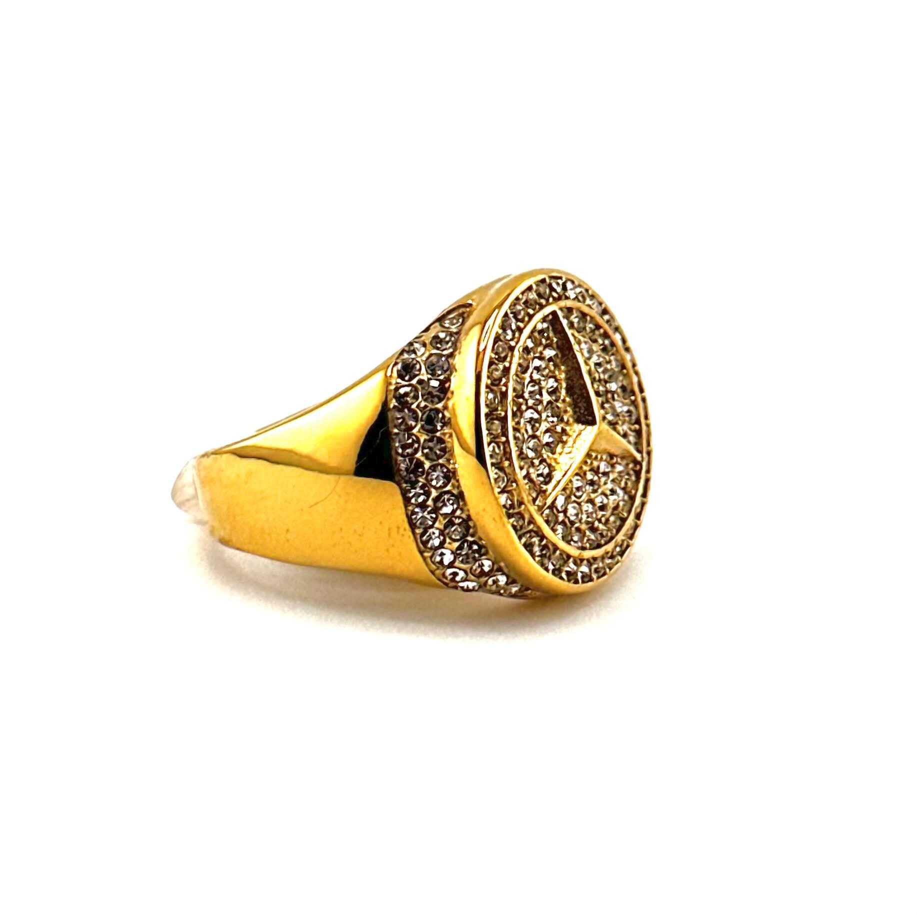 Stainless Steel Mercedes Benz Ring - Etsy