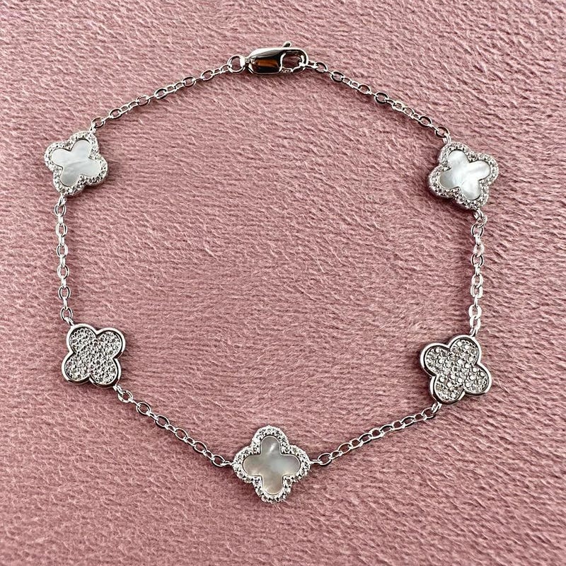 Bracelet Van Cleef Clover - Etsy