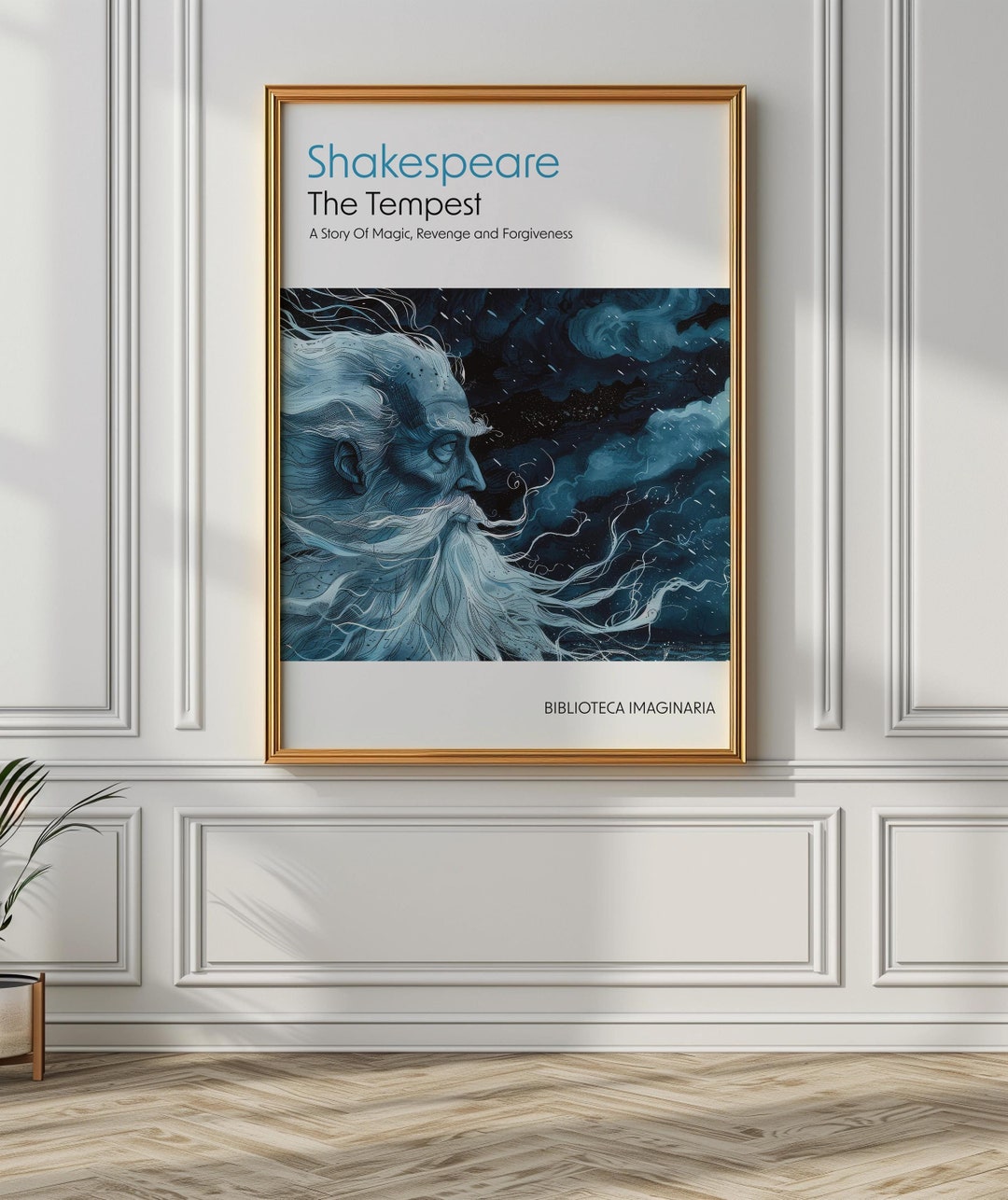 The Tempest, Shakespeare, Theater Wall Art, Literary Print, Theatrical ...