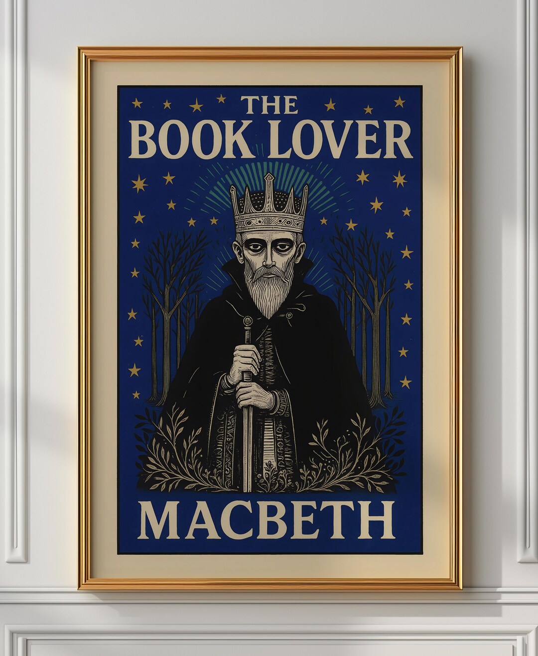 Macbeth Vintage Literary Print: Dark Academia Gothic Decor (digital ...