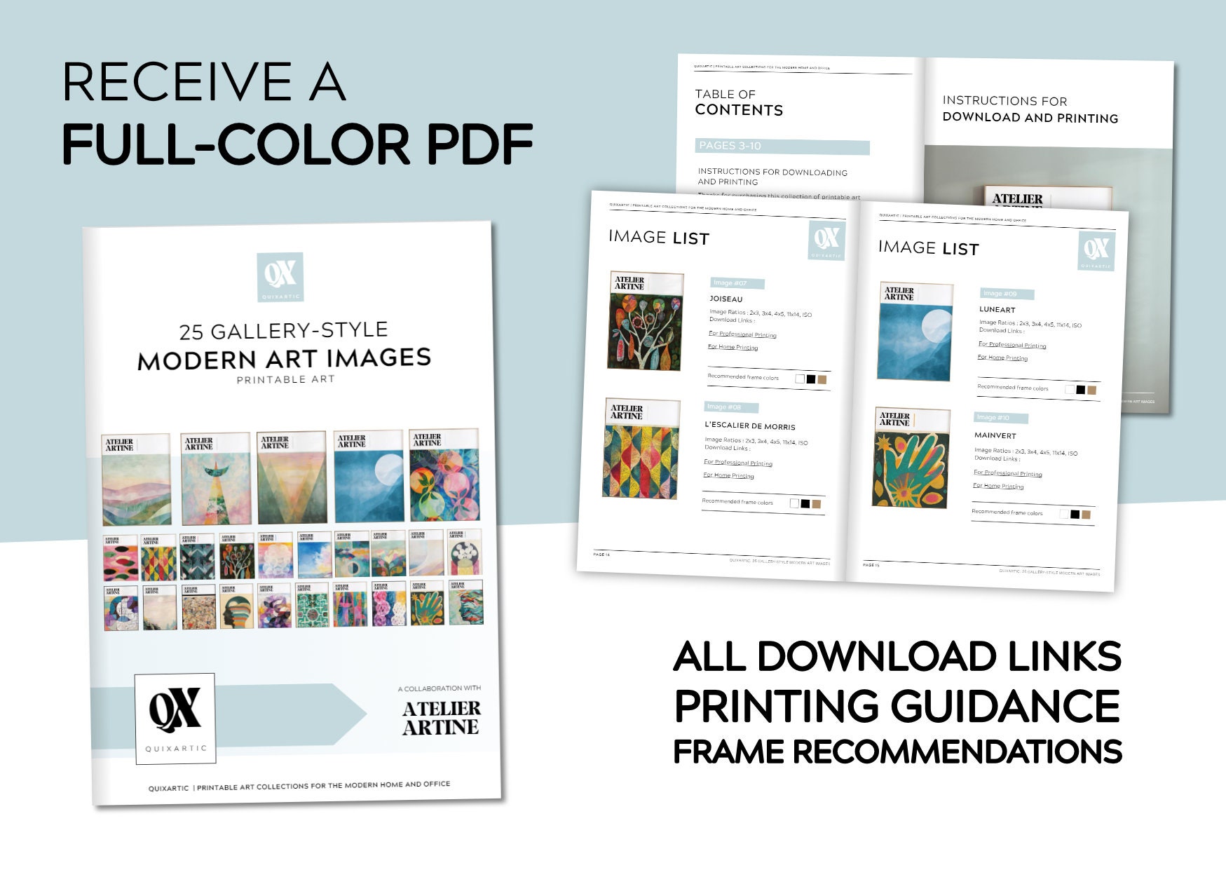 Modern Art Collection Printable Art Images High Resolution Art ...