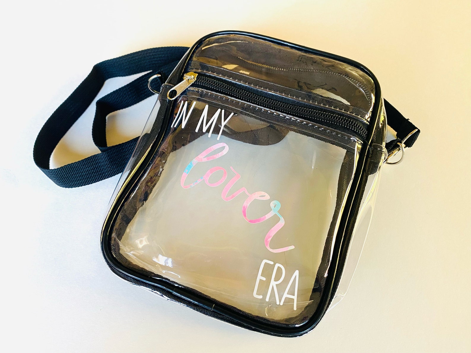 Custom Clear Concert Bag, Clear Bag, Cross Body Bag, Stadium Bag ...