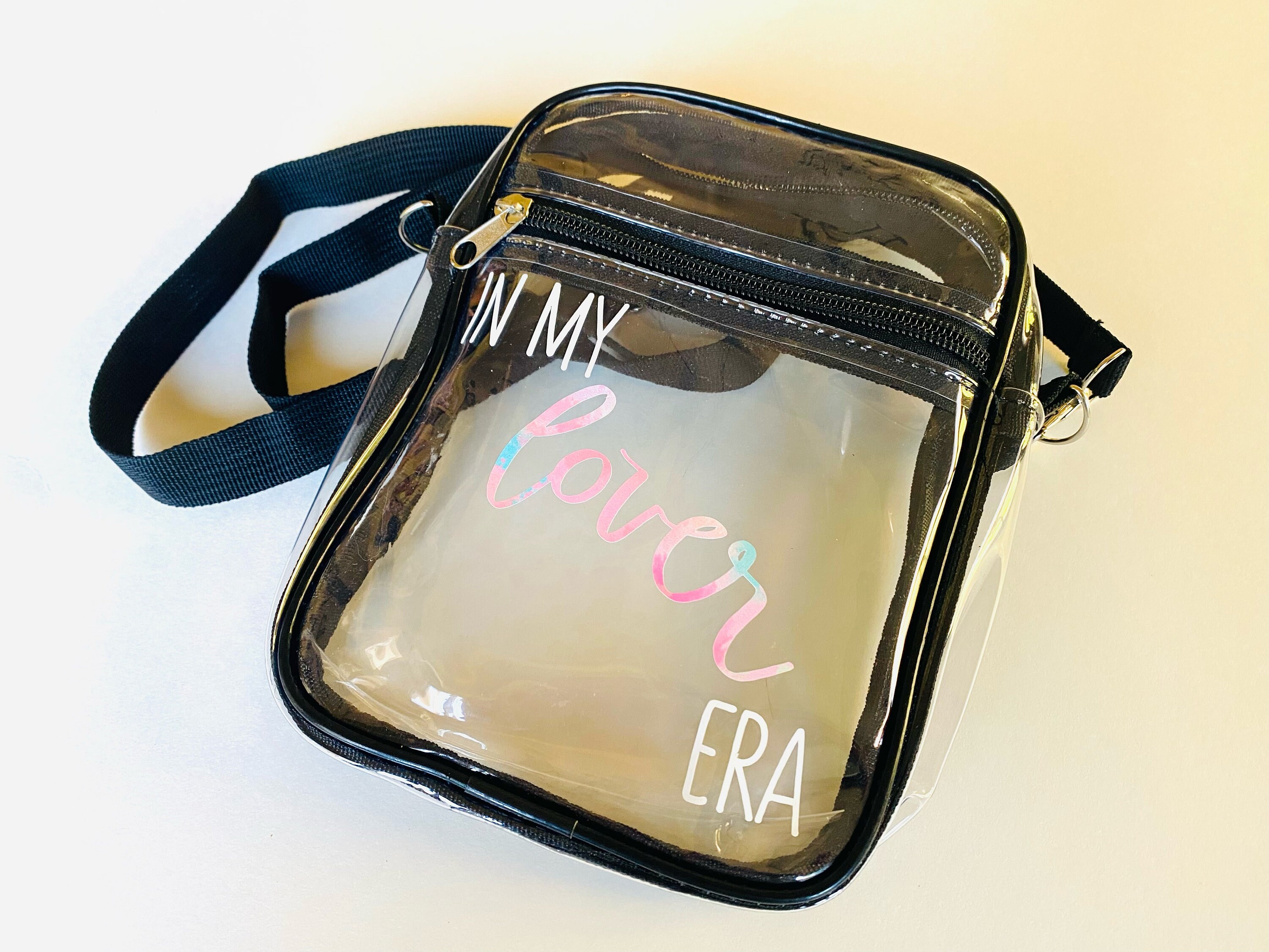 Custom Clear Concert Bag, Clear Bag, Cross Body Bag, Stadium Bag ...