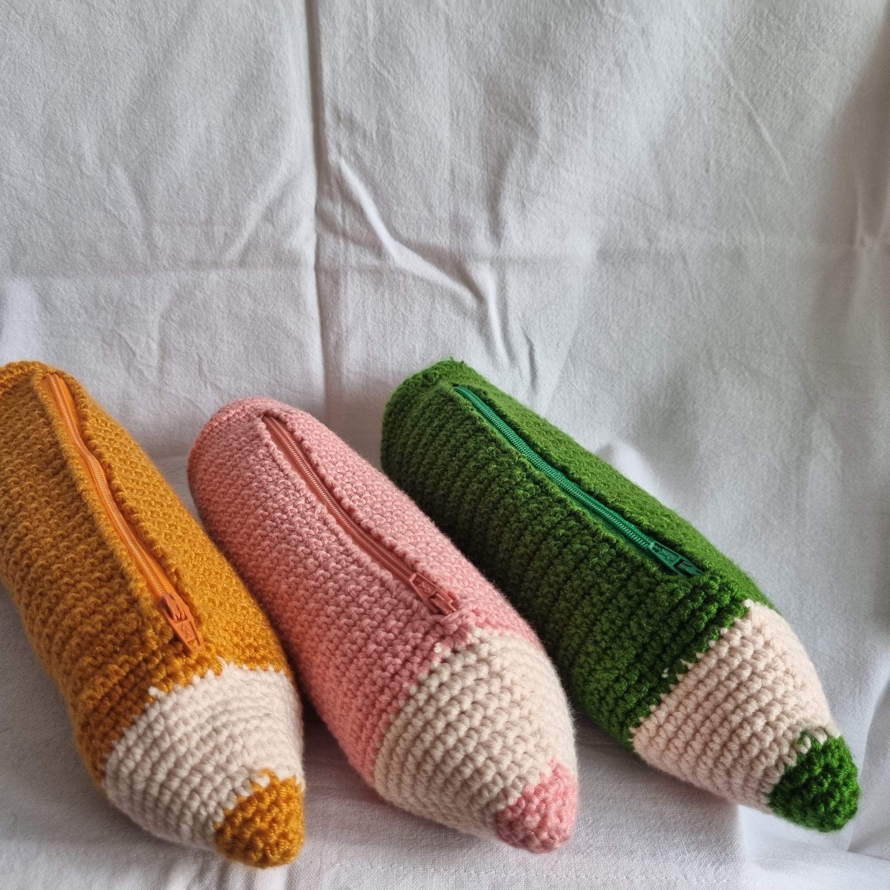 Easy Crochet Pencil Case Digital Download - Gift for Sister or Teacher ...