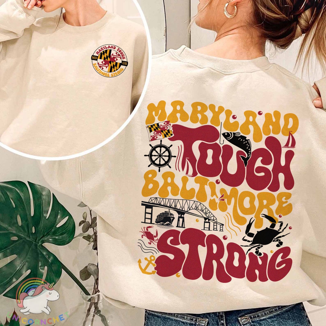 Maryland Tough Baltimore Strong Tshirt, Pray for Baltimore Strong Tee ...