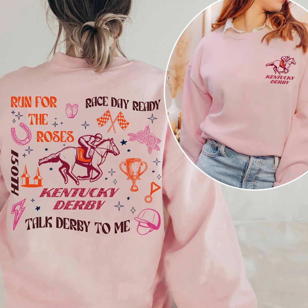 Run for the Roses Shirt, Kentucky Derby Horse Racing Tee, Talk Derby to ...