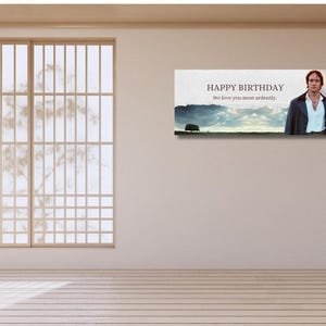 Pride and Prejudice (2005) Birthday Banner (2x6 Feet) Digital Banner ...