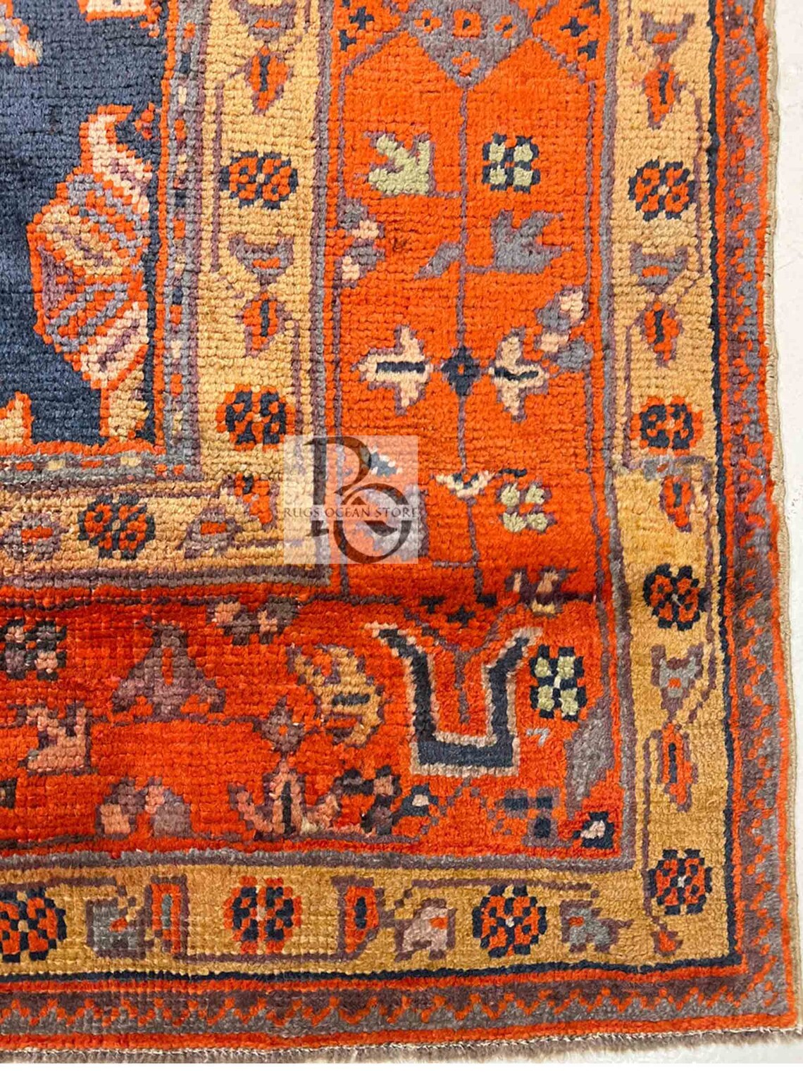 Elegant Oushak Style Peach Color Rug 5x8, 6x9, 8x10, 9x12, 10x14 Ft ...