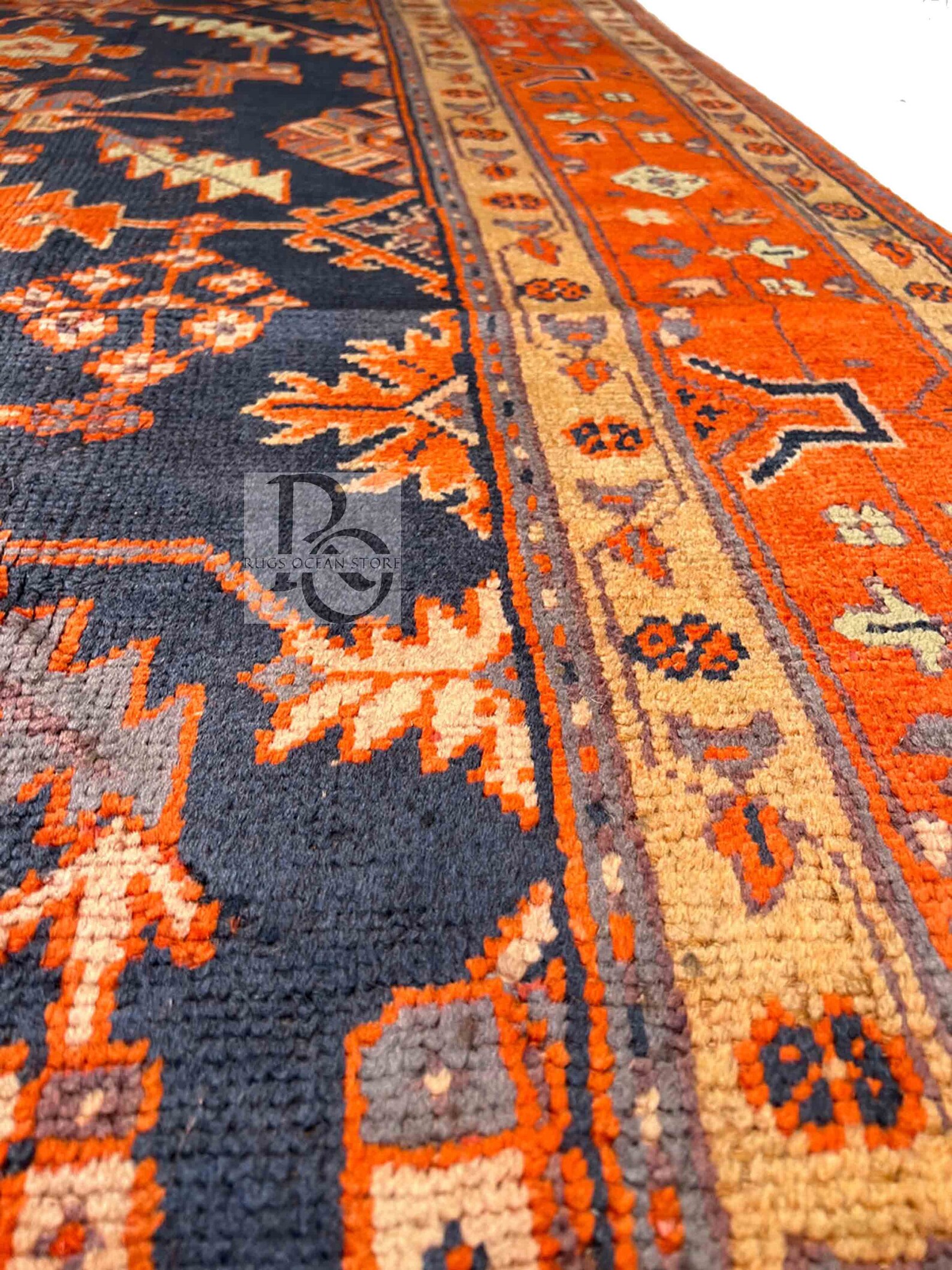 Elegant Oushak Style Peach Color Rug 5x8, 6x9, 8x10, 9x12, 10x14 Ft ...