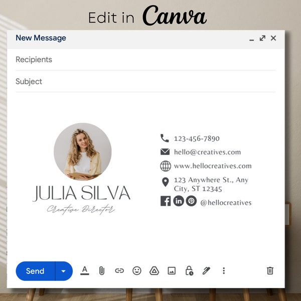 Clean Cleaning Business Email Template - Etsy