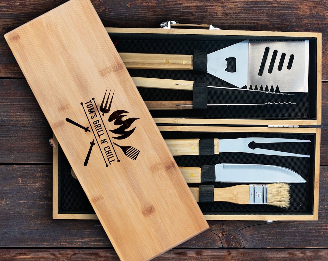 Personalized BBQ Set: the Ultimate Grill Gift for Him on - Etsy Australia