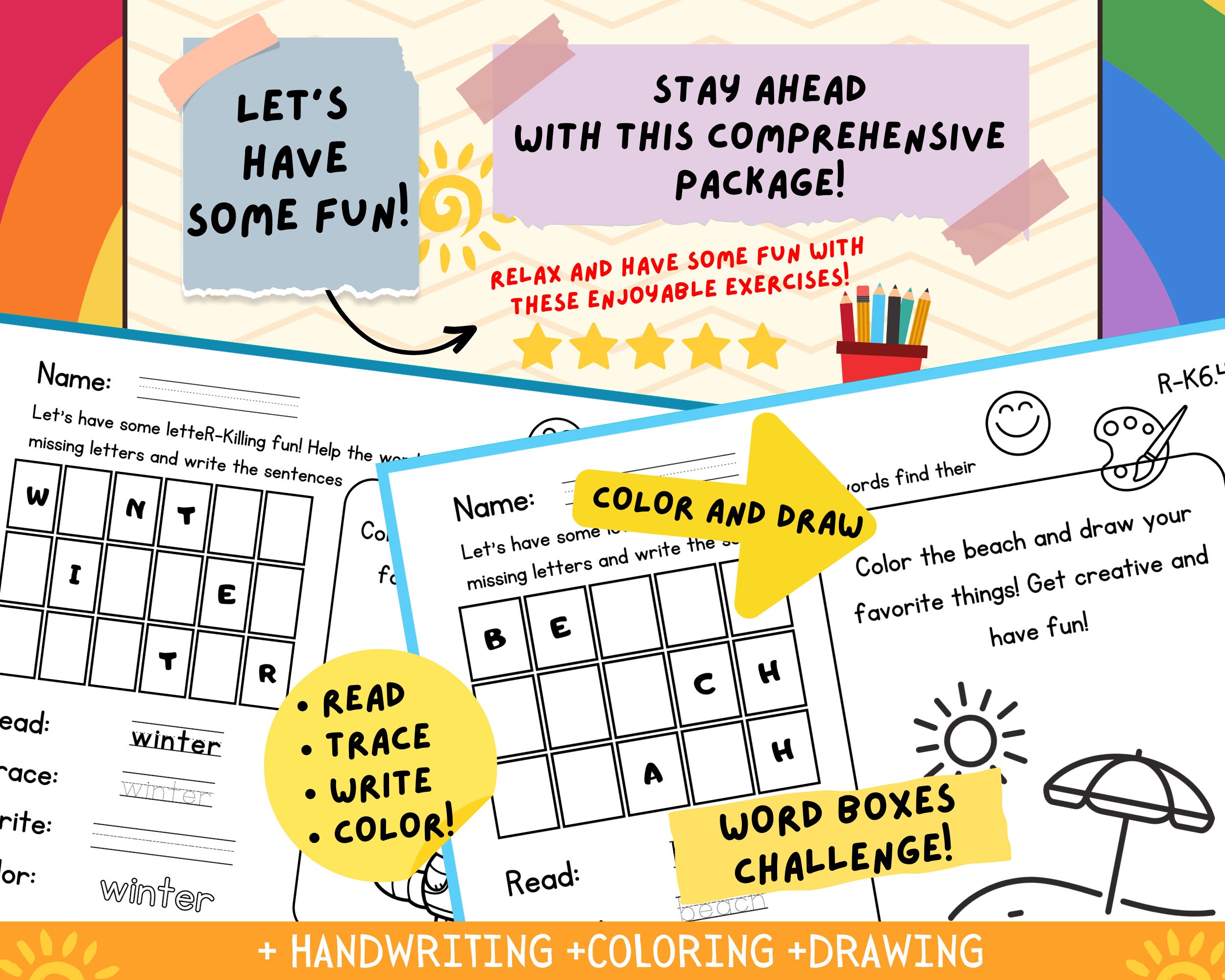 1st Grade Reading Comprehension Worksheets Seasons,printable Classroom ...