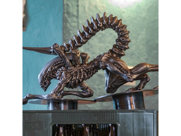 Alien xenomorph Statue High Quality 3D Printer Files 3D STL Model Print ...