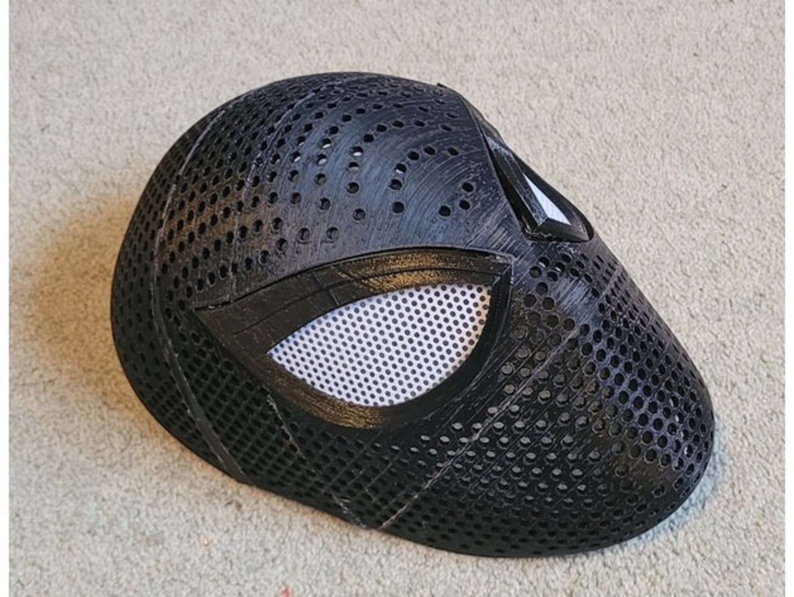 Spider-man Face Shell Helmet V3 + Lenses High Quality 3D Printer Files ...