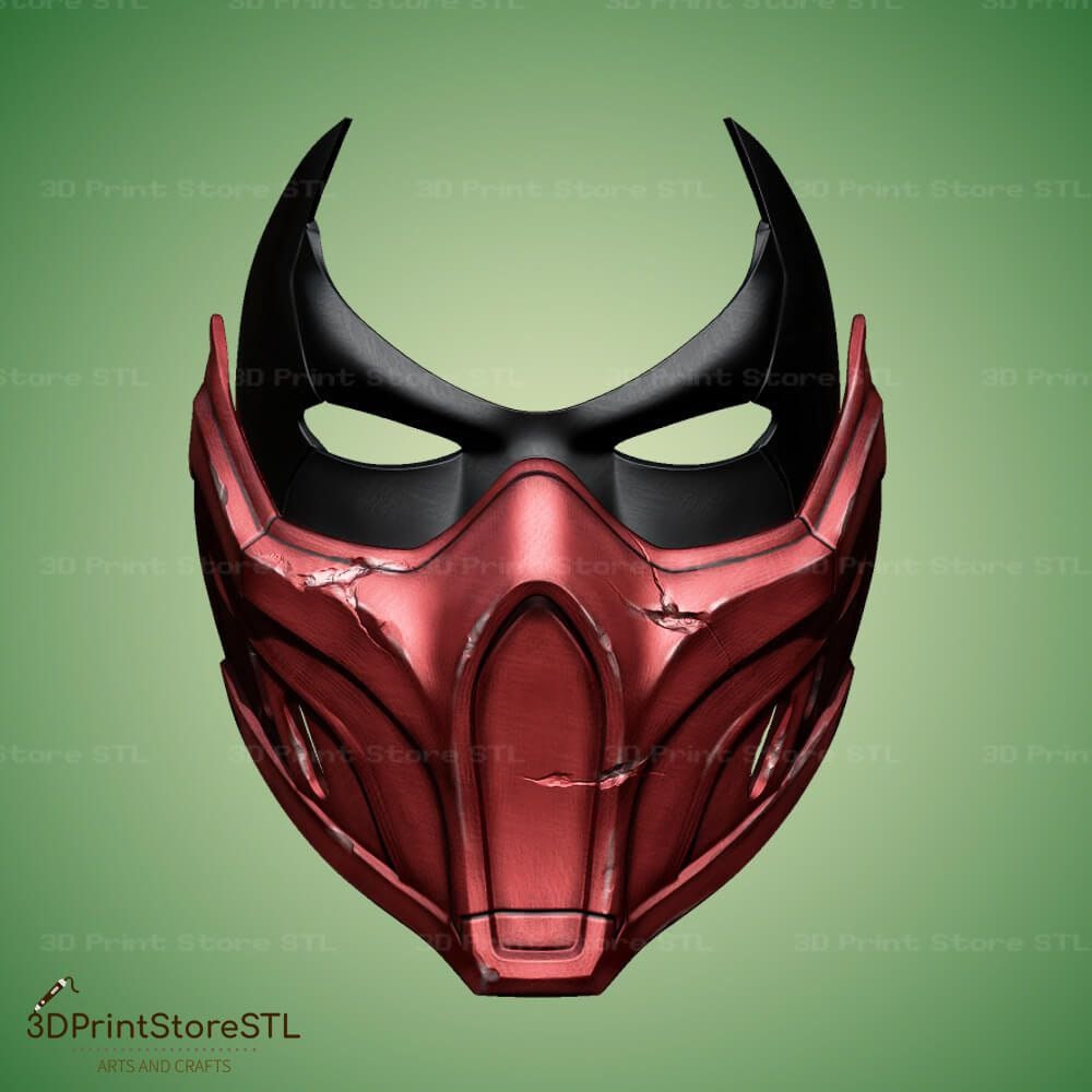 Red Hood Outlaw Inspired Mask High Quality 3D Printer Files 3D STL ...