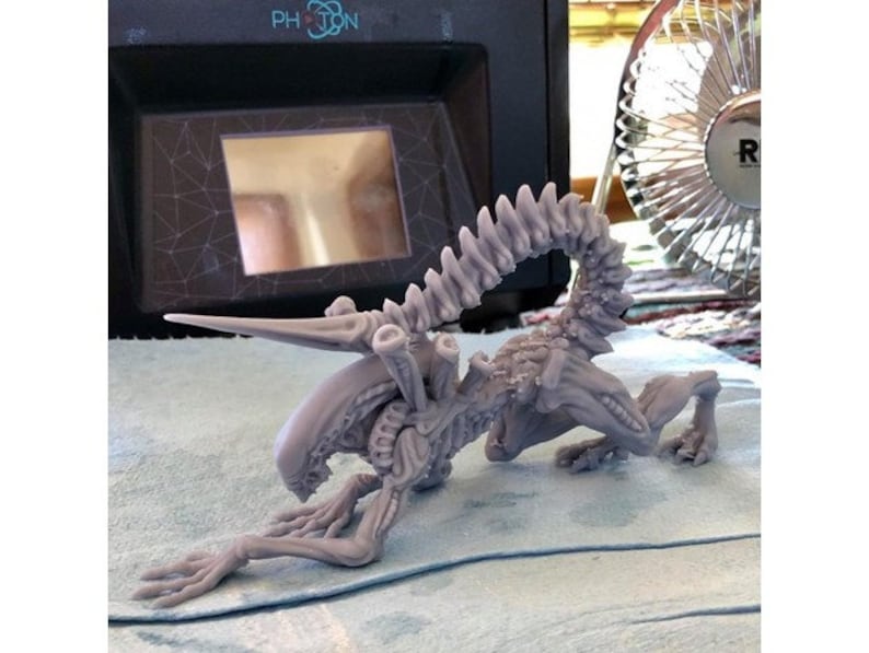 Alien xenomorph Statue High Quality 3D Printer Files 3D STL Model Print STL File 3D Digital ...
