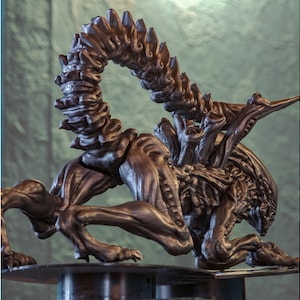Alien (xenomorph) Statue High Quality 3D Printer Files 3D STL Model ...